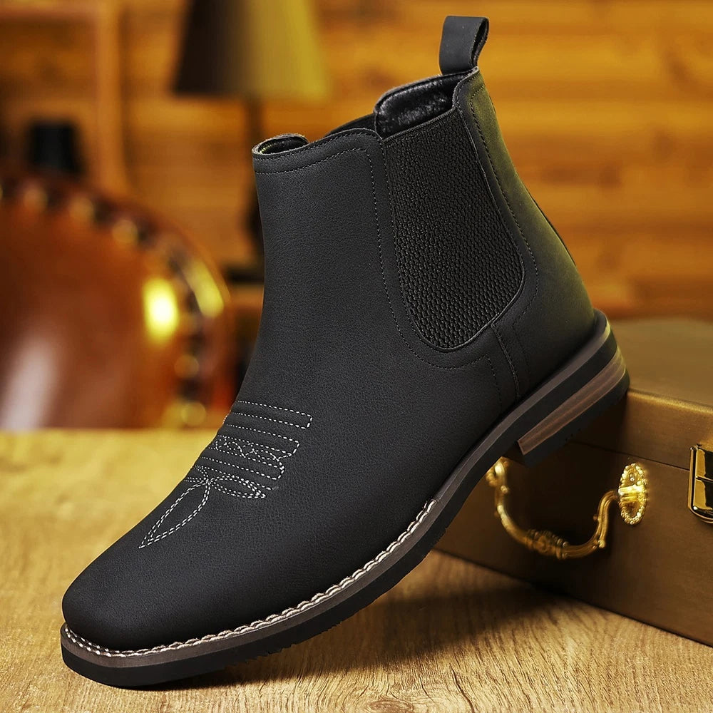 Colton | Retro Western Chelsea Boots – Avery & Maren - New York